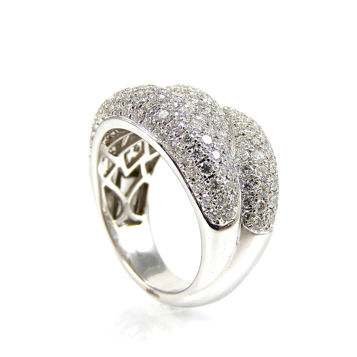 Diamond Pave Tri-Bulb Ring – T.K. Anderson Designs - Fine Jewelry