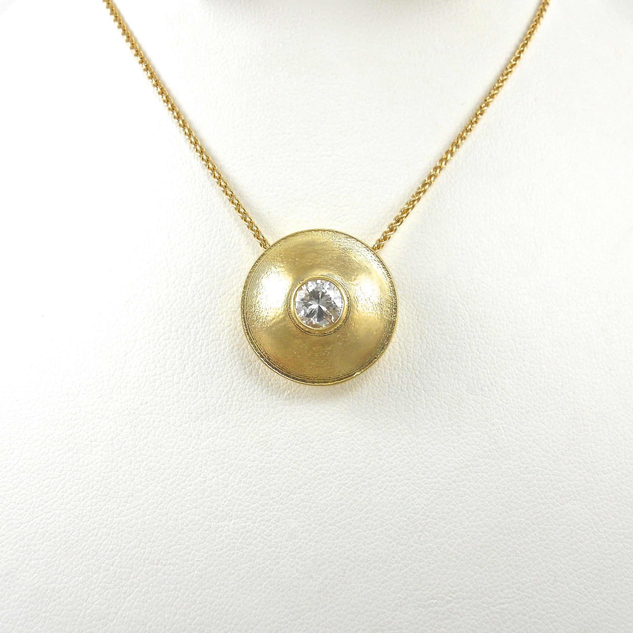 TKA 18k Gold Slide Pendant – T.K. Anderson Designs - Fine TKA 18k Gold Slide Pendant – T.K. Anderson Designs - Fine